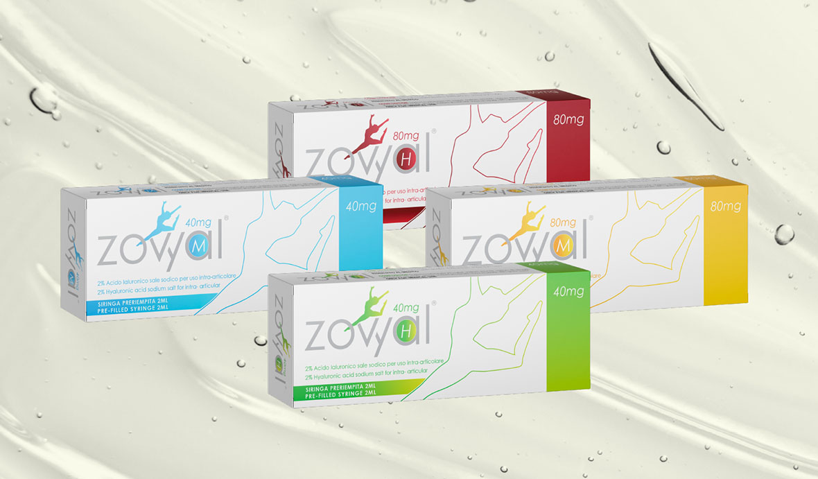 ZOVYAL H 4ml Acido Ialuronico per infiltrazione al 2% da 80mg - EIDON salus