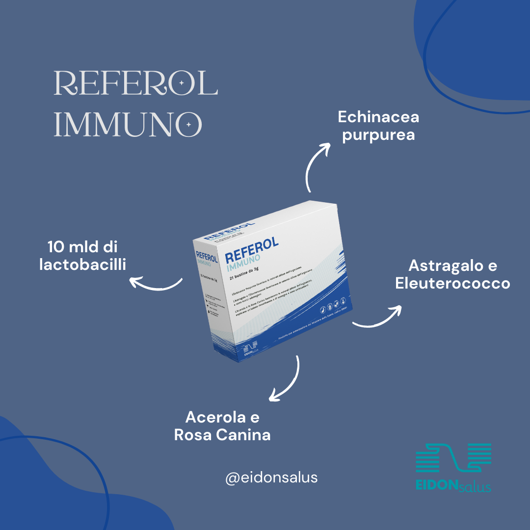 La composizione di REFEROL IMMUNO - EIDON salus